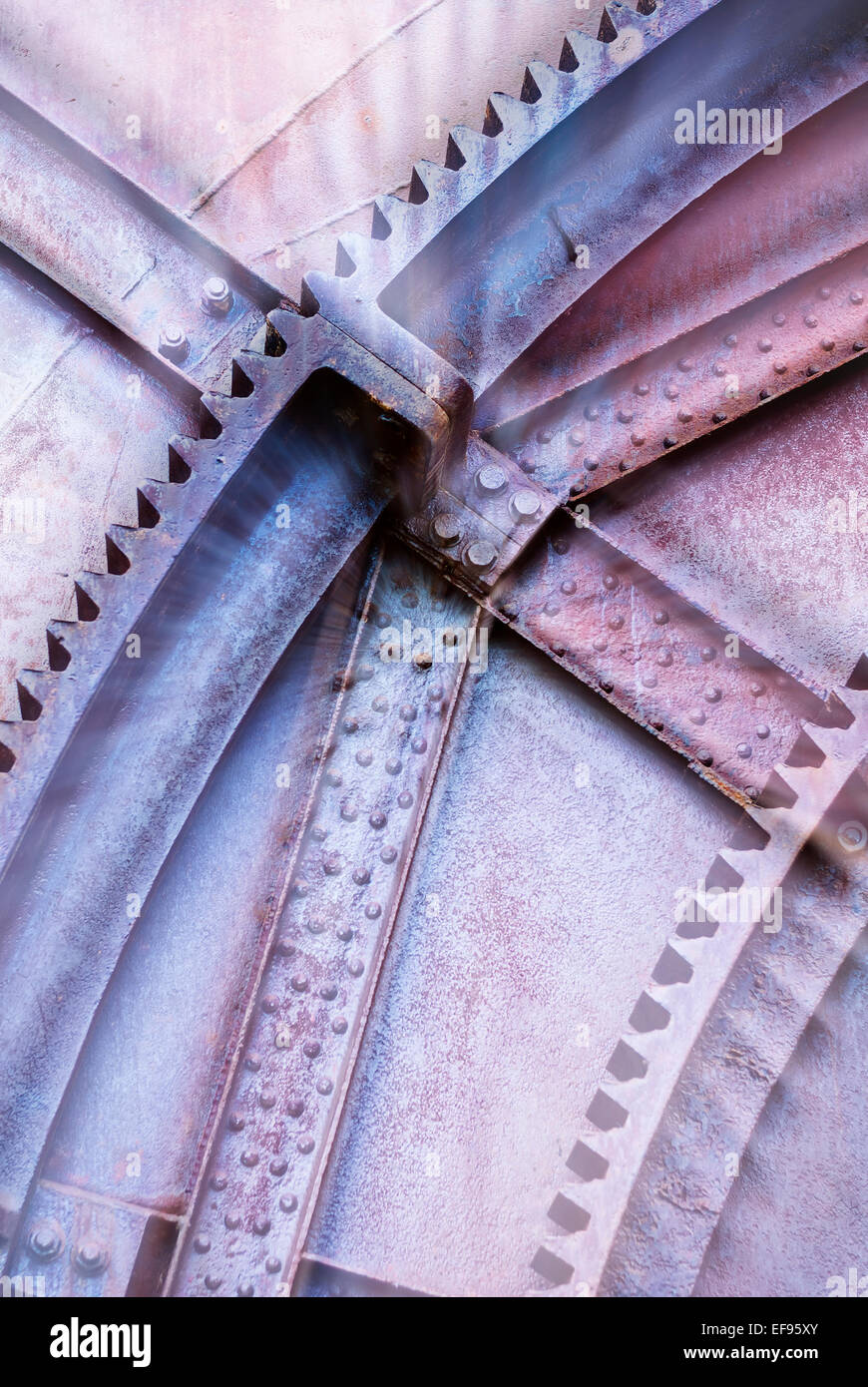 machine gear background Stock Photo - Alamy