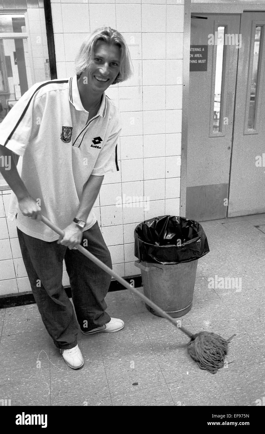 Swansea training ground Black and White Stock Photos & Images - Alamy