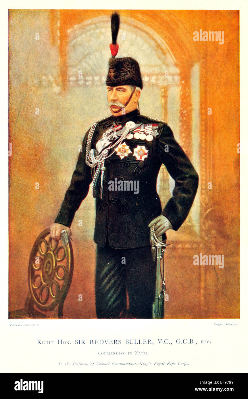 Celebrities of the Army 1900 Right Hon Sir Redvers Buller V.C G C B ...