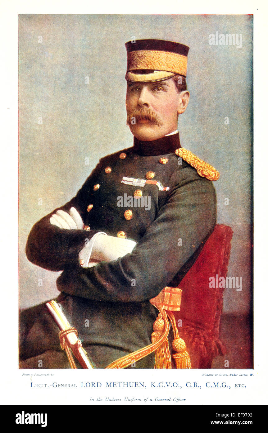 Celebrities of the Army 1900 Lieutenant General Lord Methuen K C V O C ...