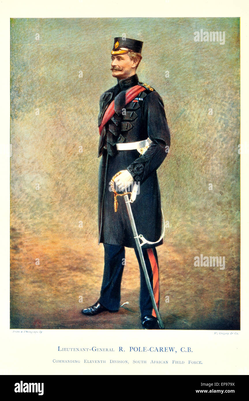 Celebrities of the Army 1900 Lieutenant General R Pole Carew C B ...