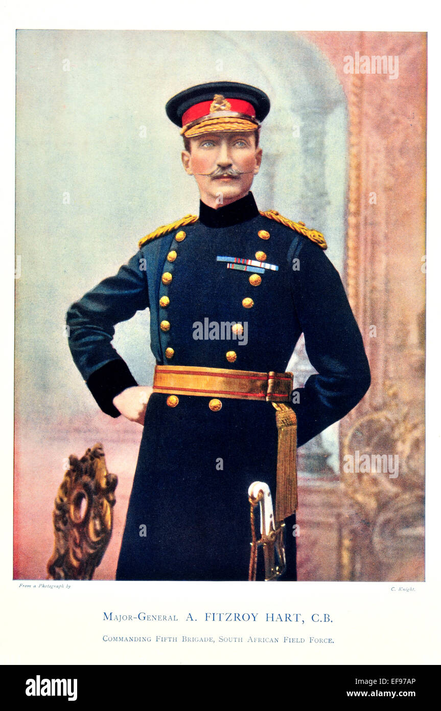 Celebrities of the Army 1900 Major General A Fitzroy Hart C B ...