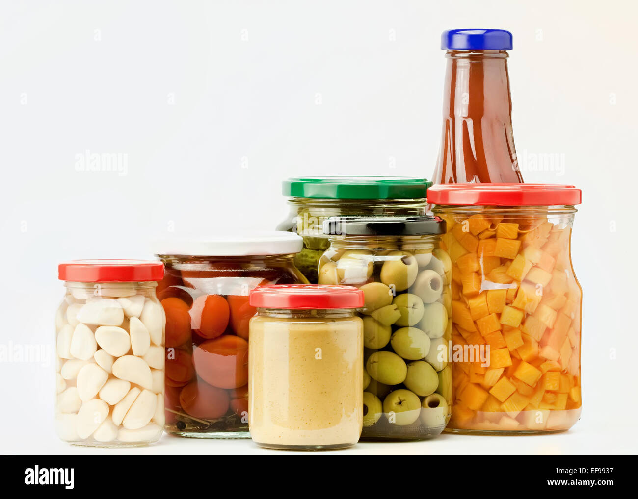 Plastic food jars hi-res stock photography and images - Alamy