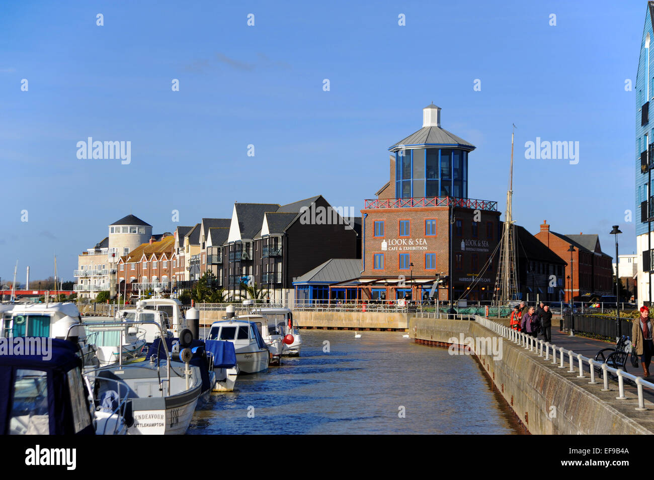 Littlehampton Sussex UK - The Look and Sea Observation tower on the ...