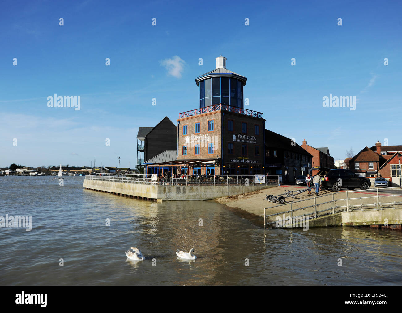 Littlehampton Sussex UK - The Look and Sea Observation tower on the ...