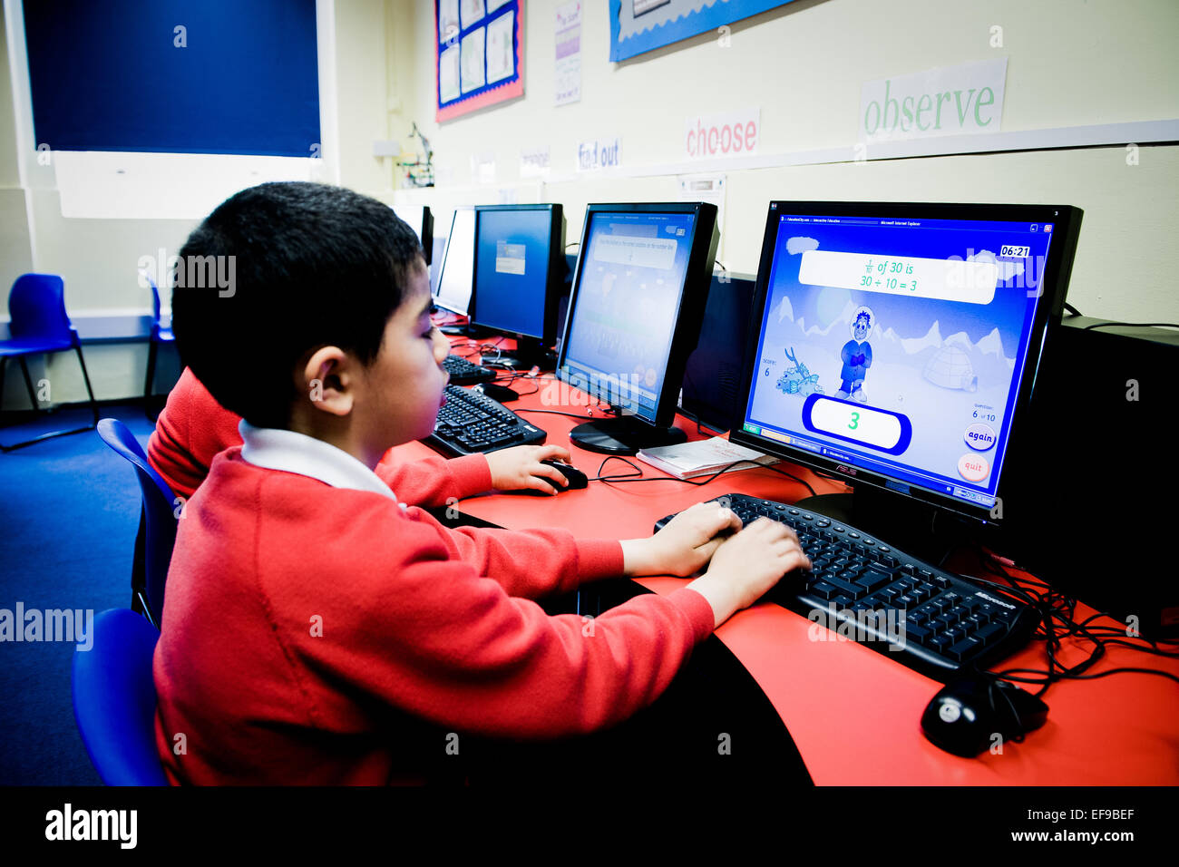 Inner city primary school children using multiple choice and online ...