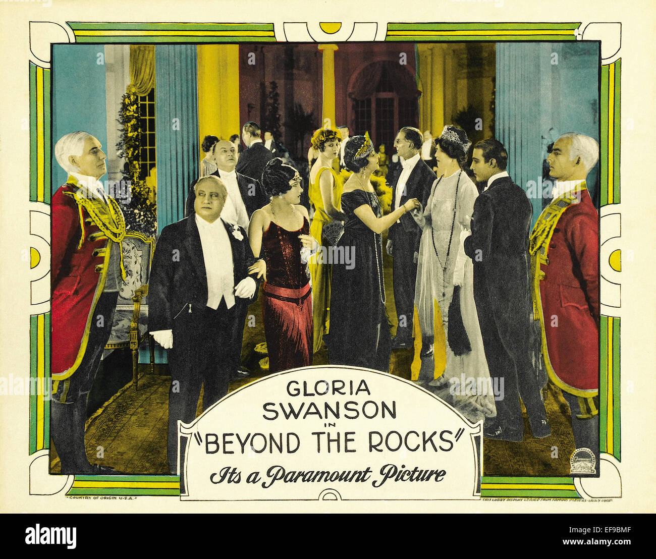 Beyond The Rocks - Movie Poster Stock Photo - Alamy