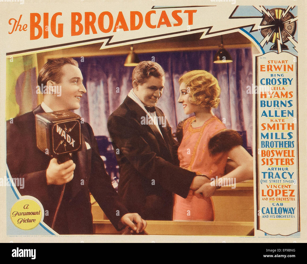 The big broadcast movie poster hi-res stock photography and images - Alamy