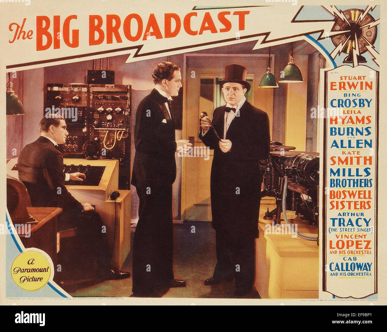 The big broadcast movie poster hi-res stock photography and images - Alamy