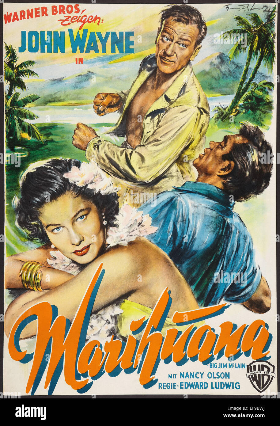 Big Jim McLain- Movie Poster Stock Photo - Alamy