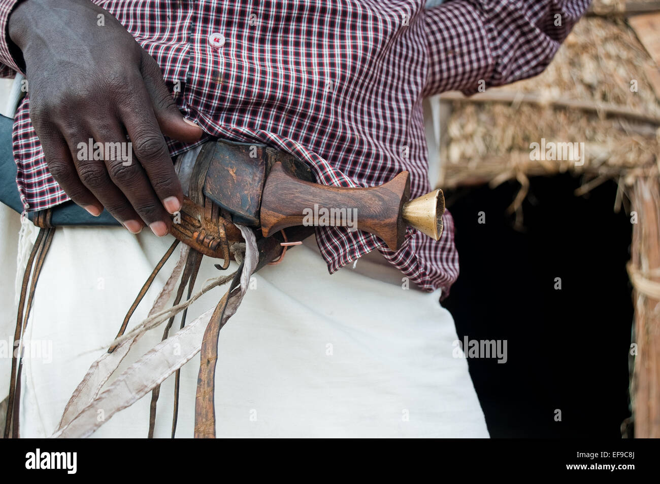 Knife belonging to a Kereyu tribesman ( Ethiopia Stock Photo - Alamy