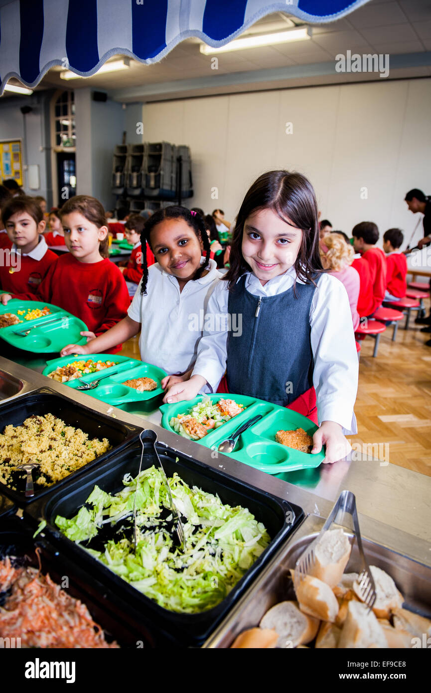 Lunchtime at UK State Primary School Teachers and Primary school ...
