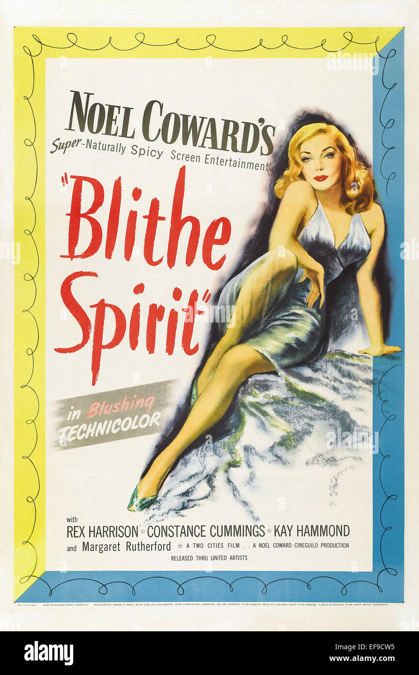 Star blithe spirit movie poster hi-res stock photography and images - Alamy