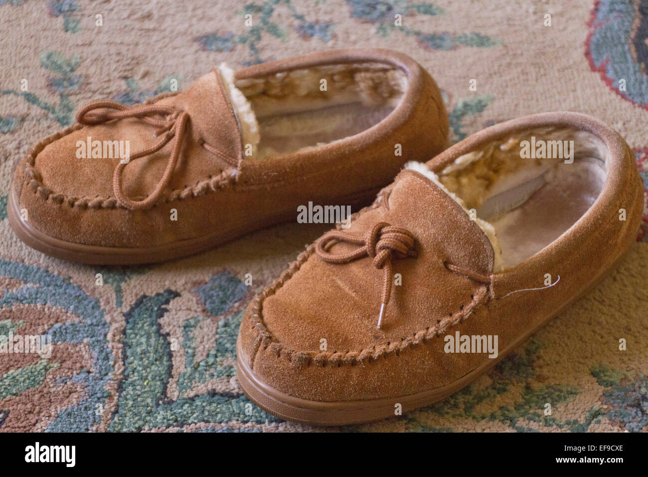 Furry Slippers Stock Photos & Furry Slippers Stock Images - Alamy