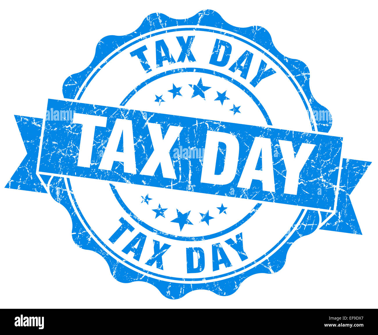 Tax day blue grunge hi-res stock photography and images - Alamy