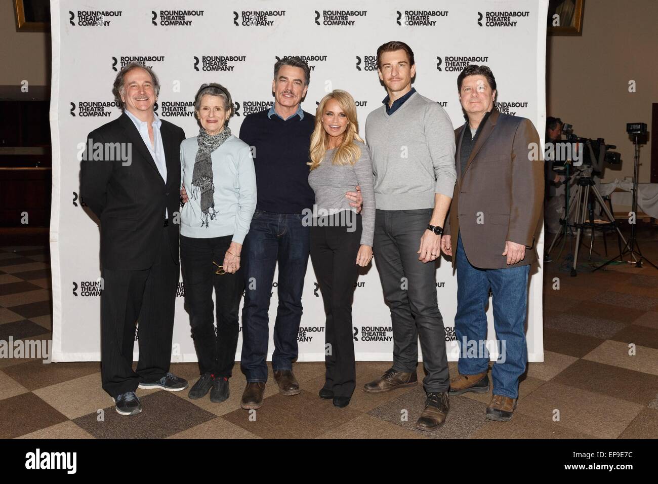 New York, NY, USA. 29th Jan, 2015. Mark Linn-Baker, Mary Louise Wilson ...