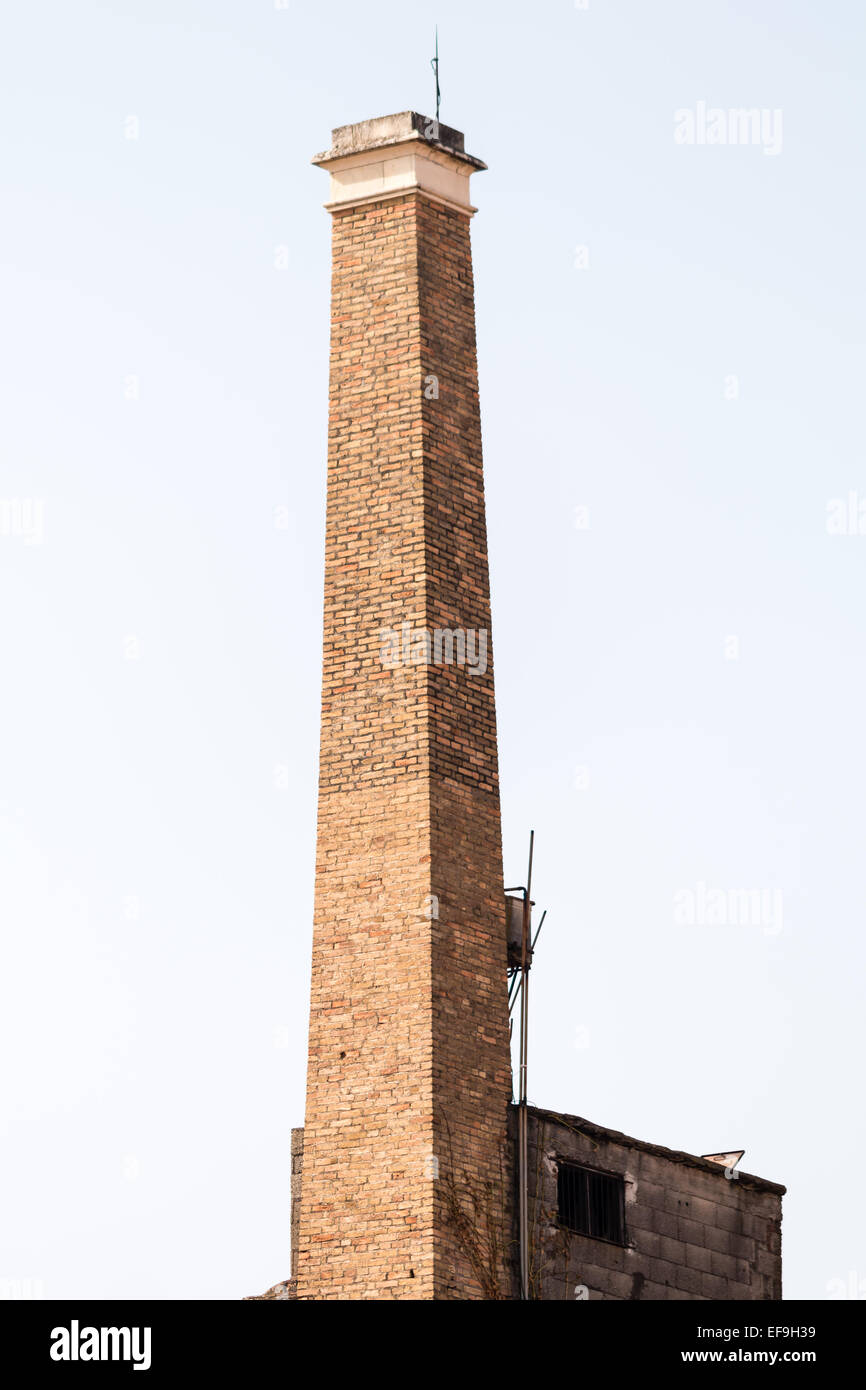 Old tower of the ancient distillery in Sicily Stock Photo - Alamy