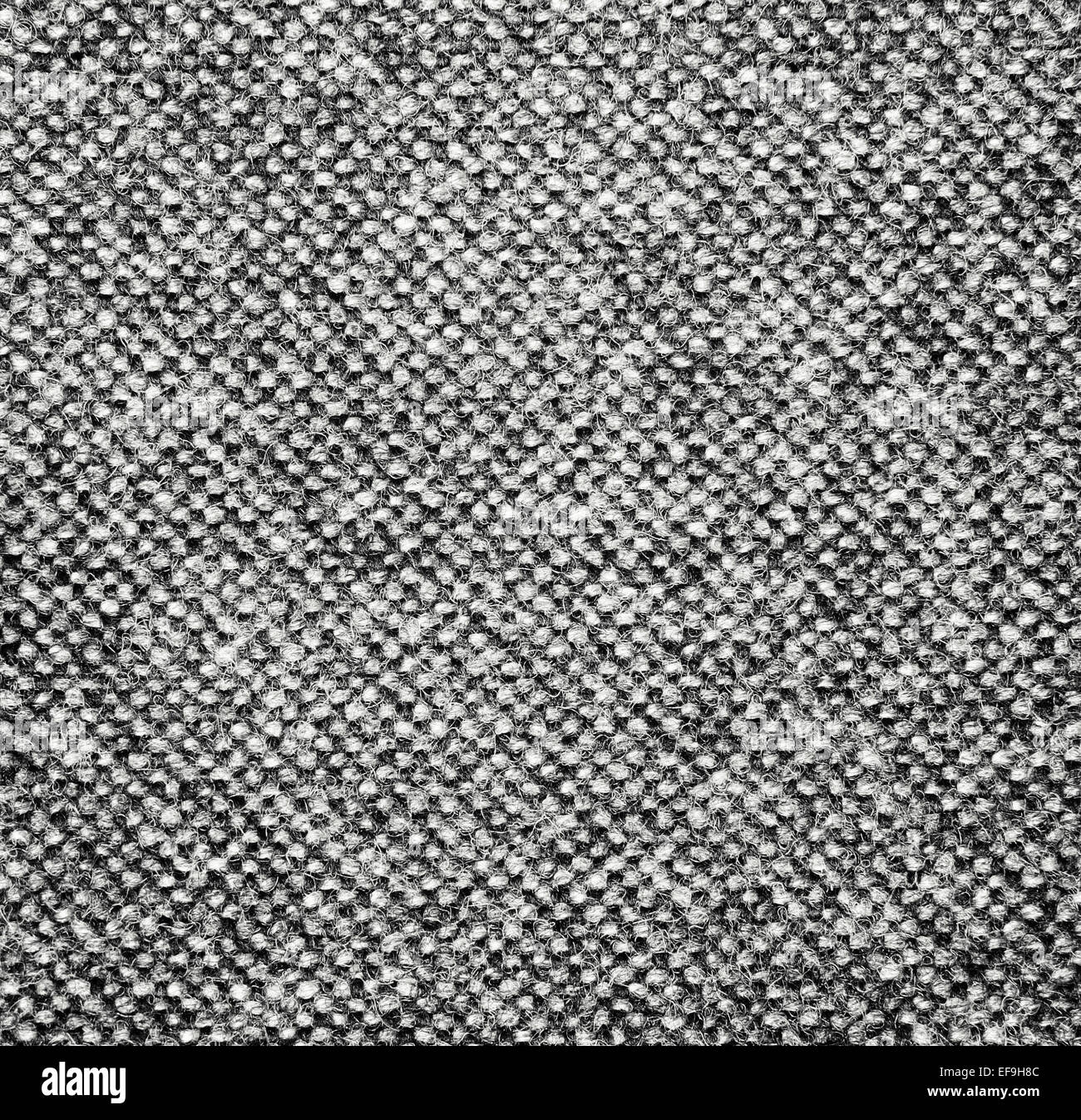 Black and white wool fabric texture for background Stock Photo - Alamy