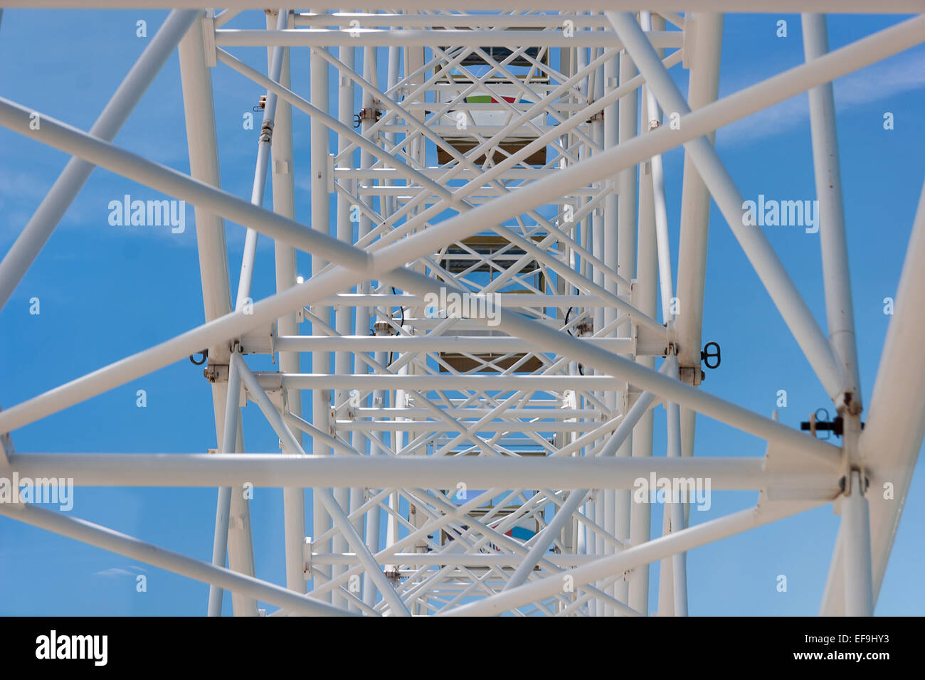 Observation wheel construction Stock Photo - Alamy