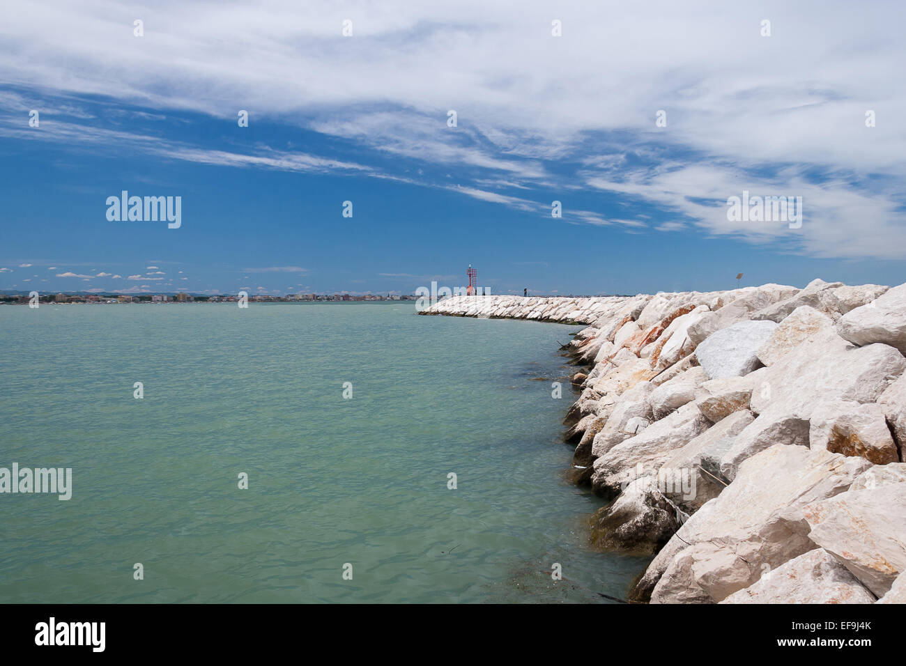 Rimini coastline hi-res stock photography and images - Alamy