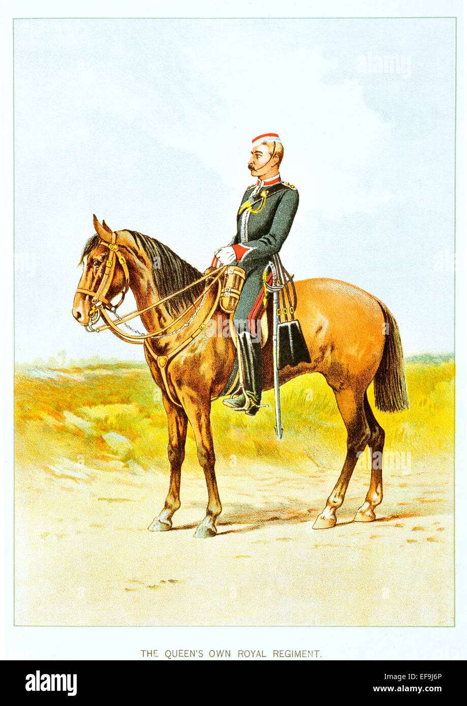 Queens own yeomanry hi-res stock photography and images - Alamy