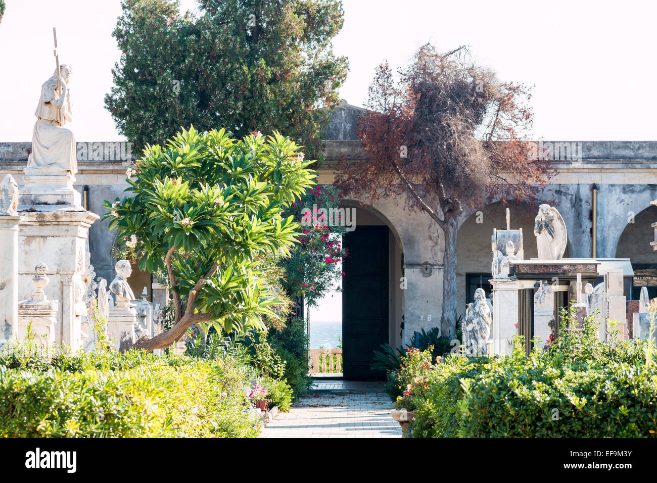 Ornamental details present on the graves of the cemeteries in Sicily ...