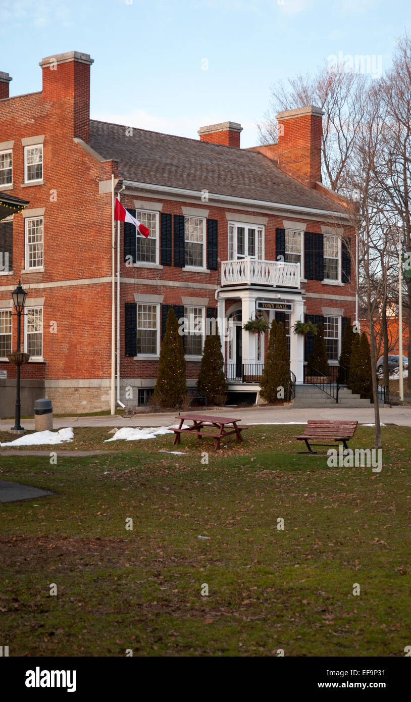 Town Hall in Gananoque, Ontario, Canada Stock Photo - Alamy