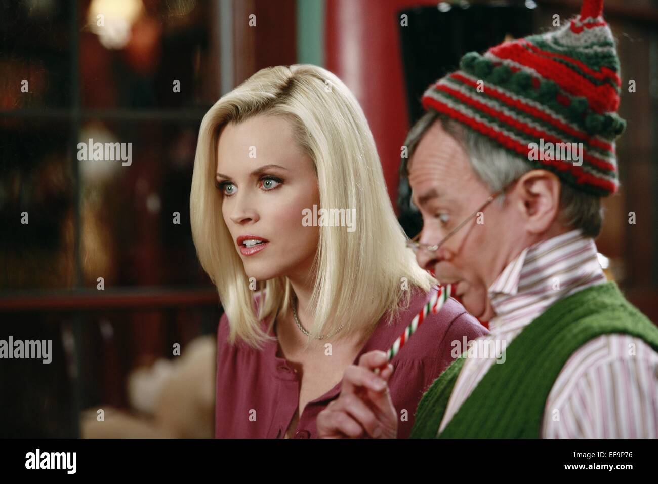 Jenny Mccarthy Santa Baby Christmas High Resolution Stock Photography ...