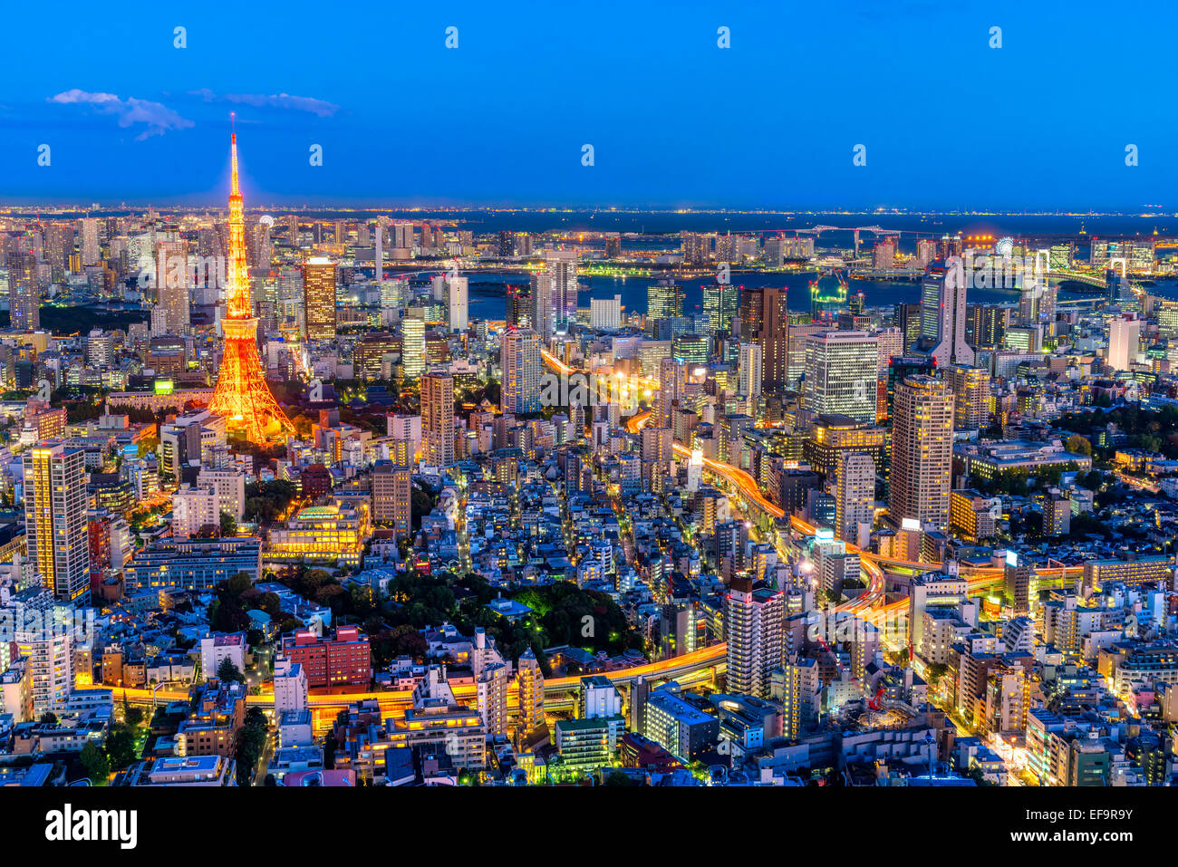 View of Tokyo Skyline Tokyo, Japan Stock Photo - Alamy