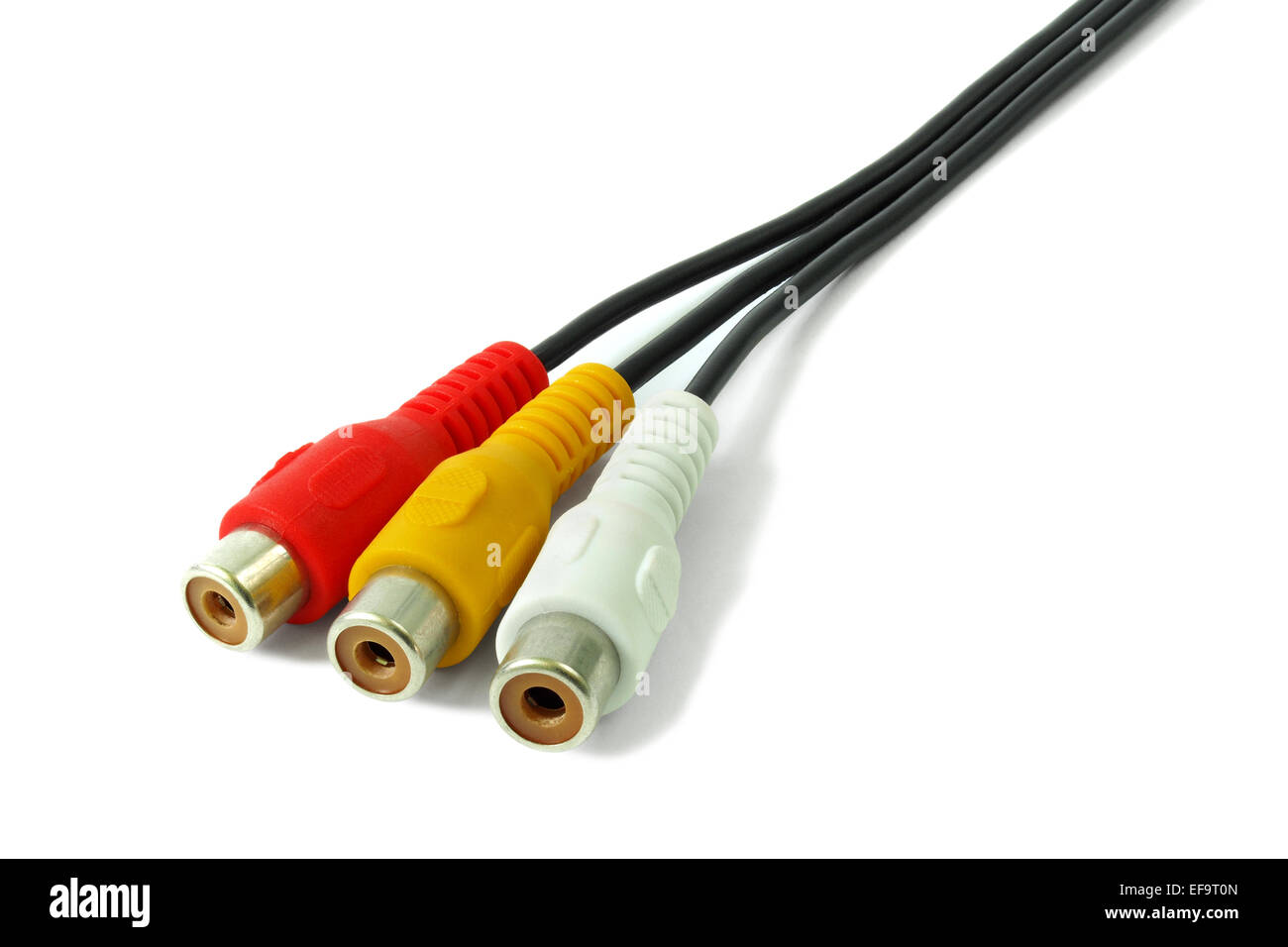 Audio video cable Stock Photo - Alamy