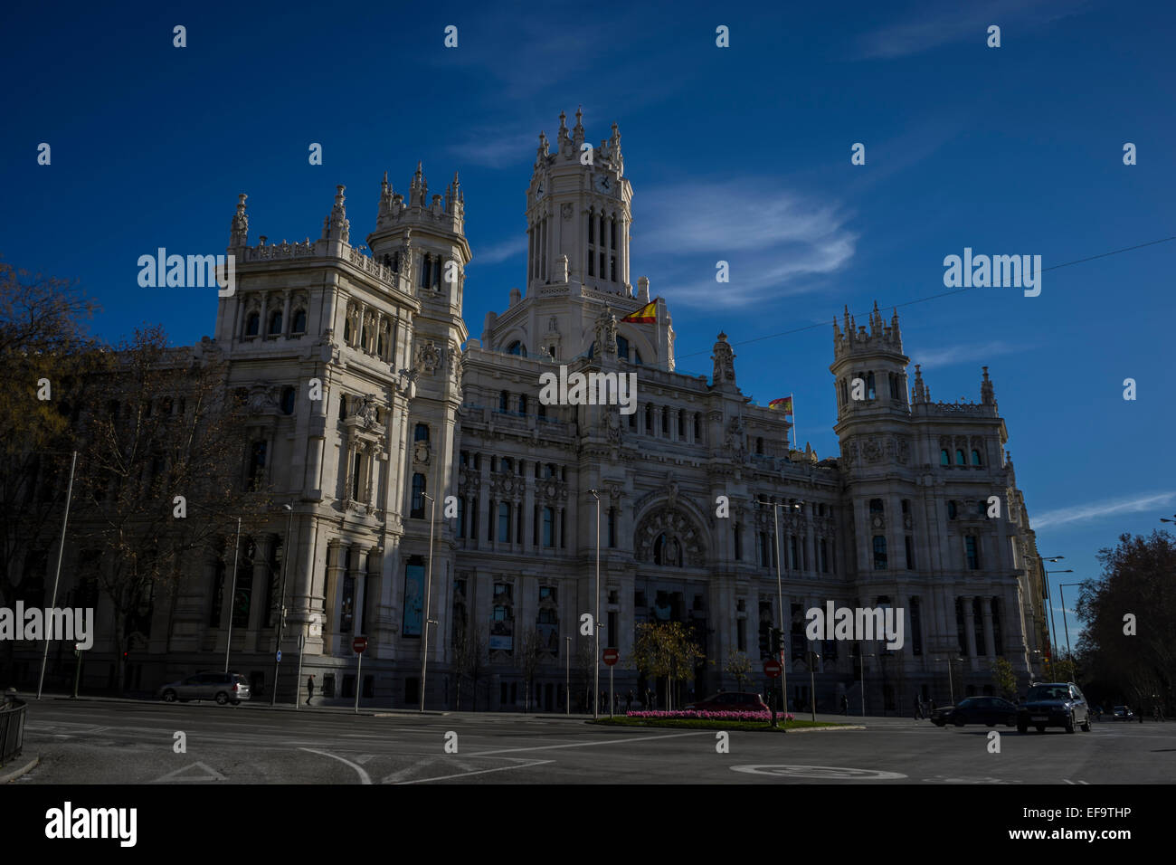 Town Hall of Madrid, Spain Stock Photo - Alamy