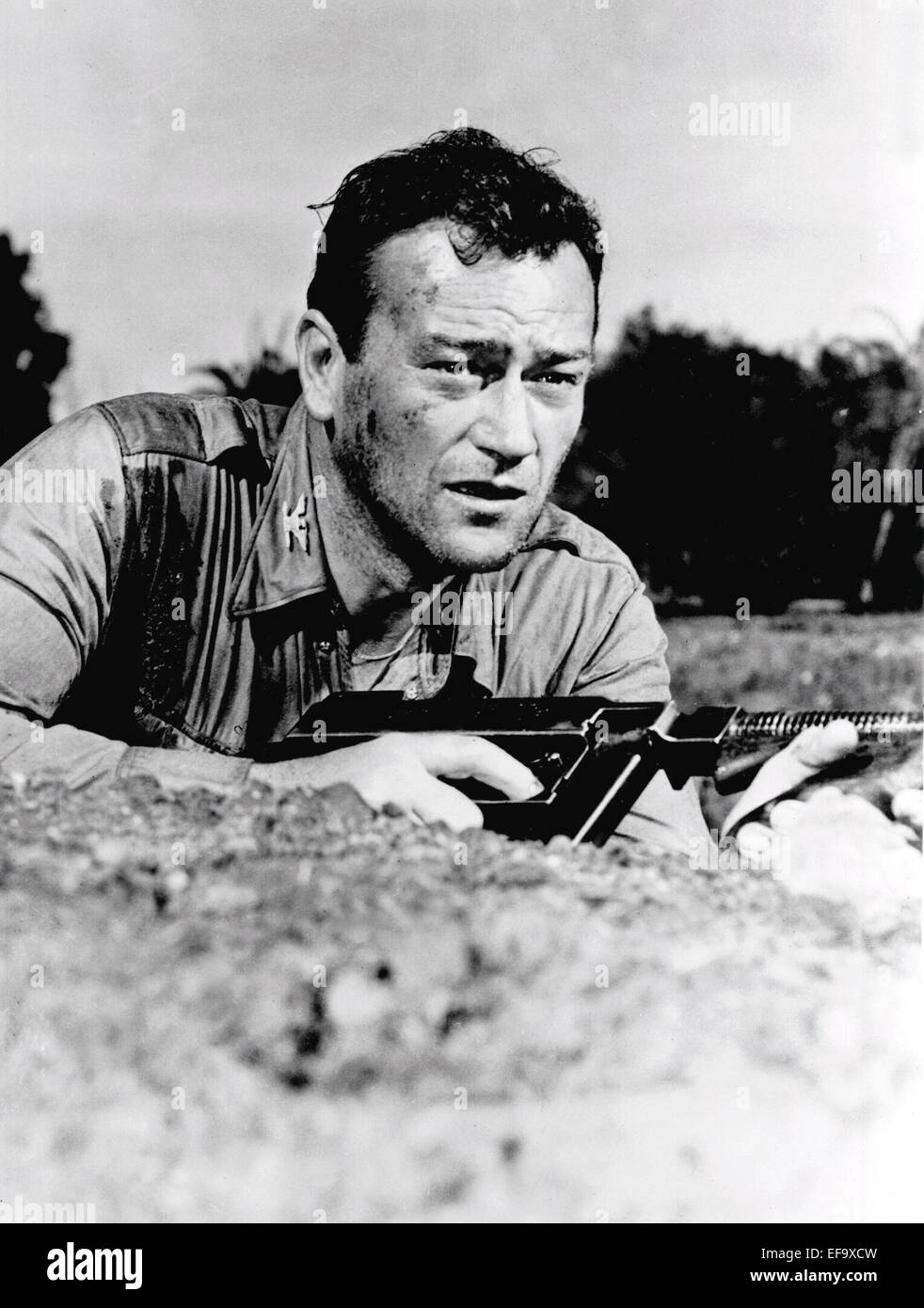 JOHN WAYNE BACK TO BATAAN (1945 Stock Photo - Alamy