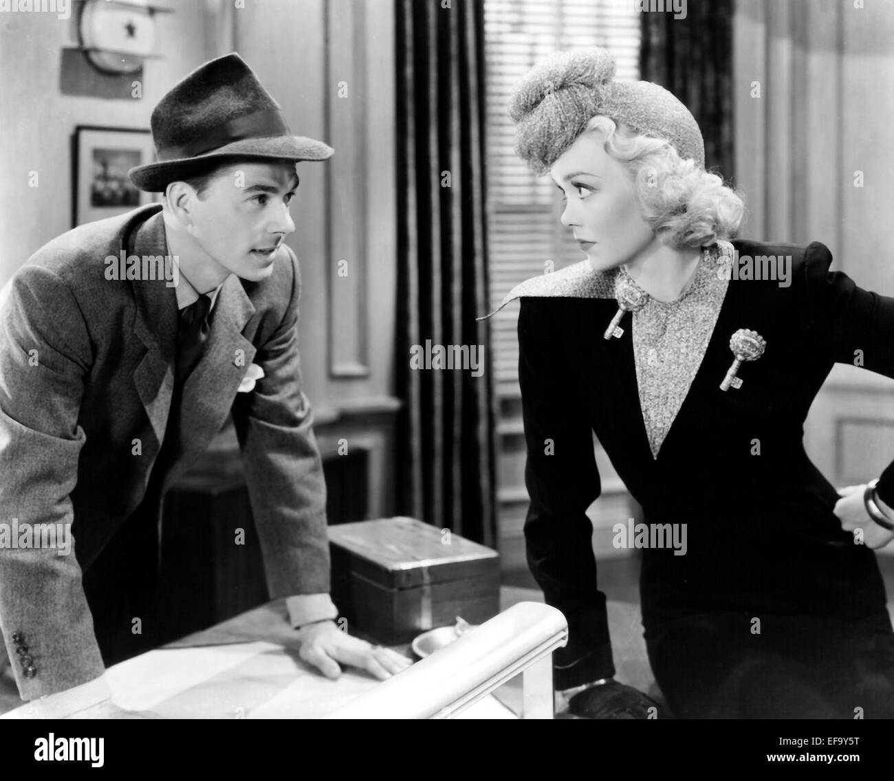 RONALD REAGAN, JANE WYMAN, AN ANGEL FROM TEXAS, 1940 Stock Photo - Alamy