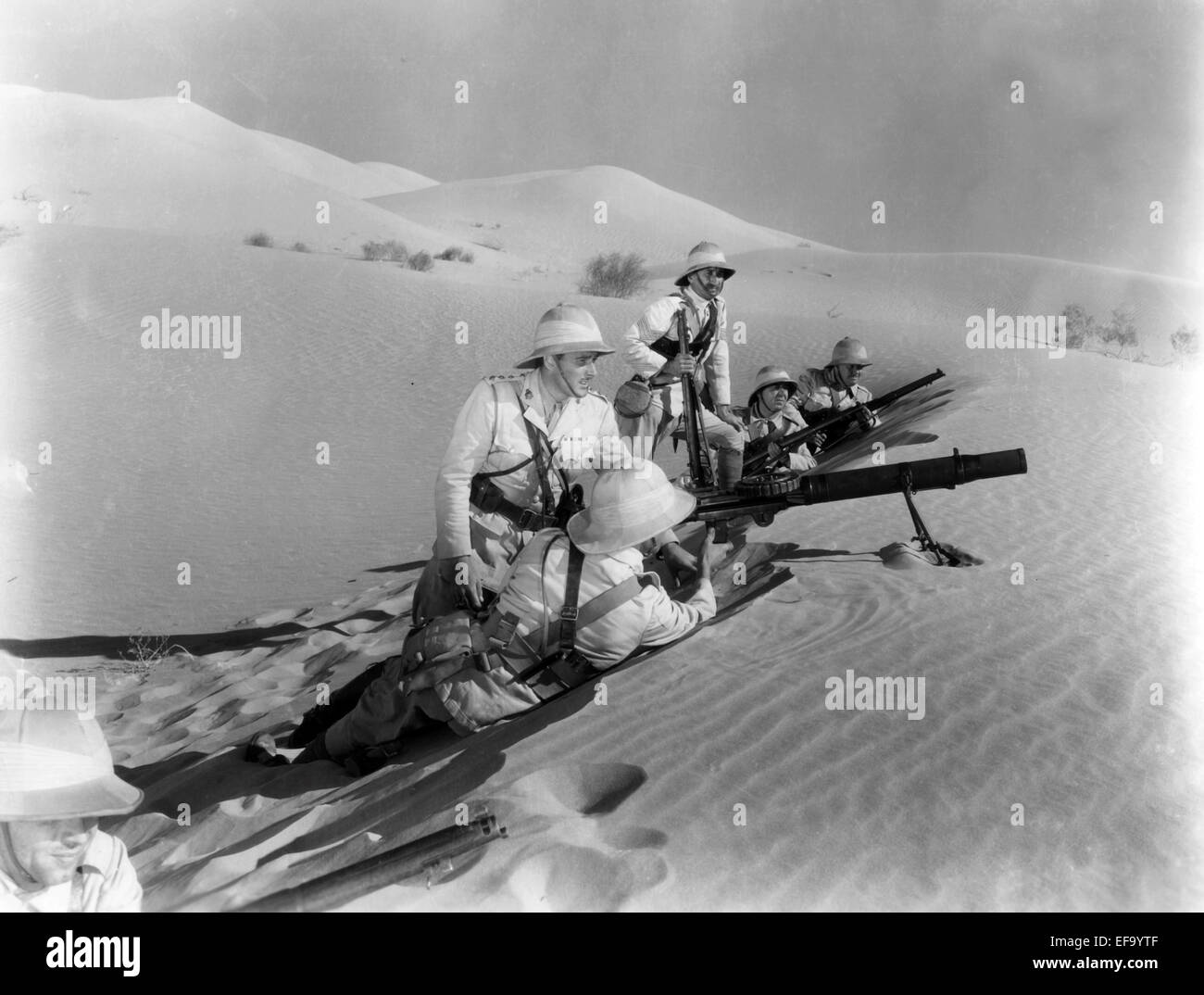 HERBERT MUNDIN, ERROL FLYNN, BILLY BEVAN, ANOTHER DAWN, 1937 Stock ...
