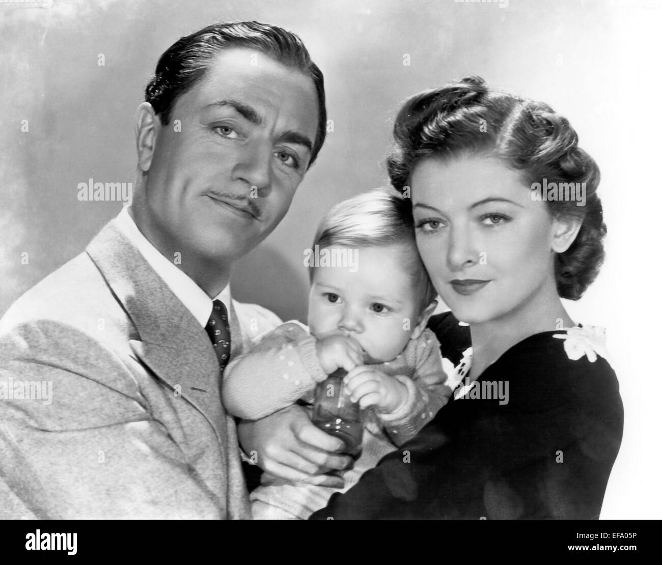 WILLIAM POWELL, MYRNA LOY, ANOTHER THIN MAN, 1939 Stock Photo - Alamy