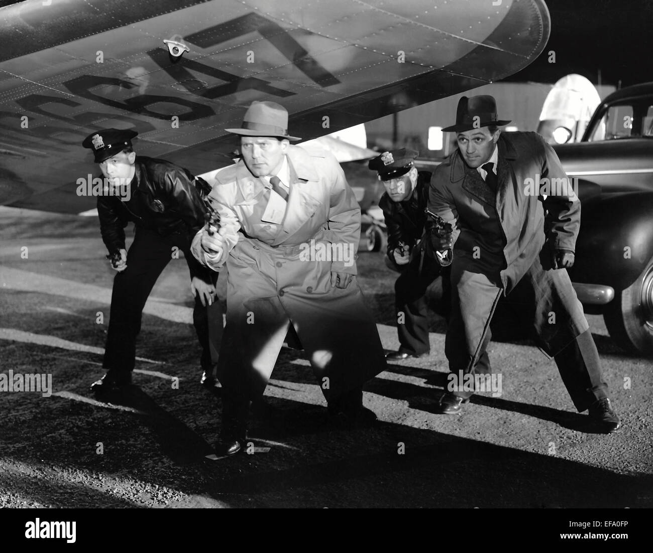 CHARLES MCGRAW, DON HAGGERTY, ARMORED CAR ROBBERY, 1950 Stock Photo - Alamy