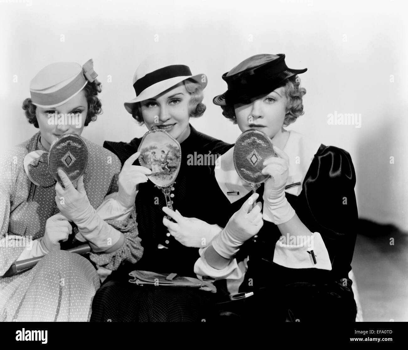 ALICE BRADY, MADGE EVANS, UNA MERKEL, BEAUTY FOR SALE, 1933 Stock Photo ...