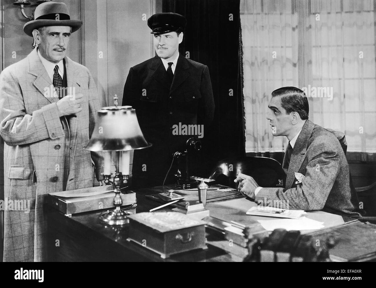 BORIS KARLOFF BEHIND THE MASK (1932 Stock Photo - Alamy