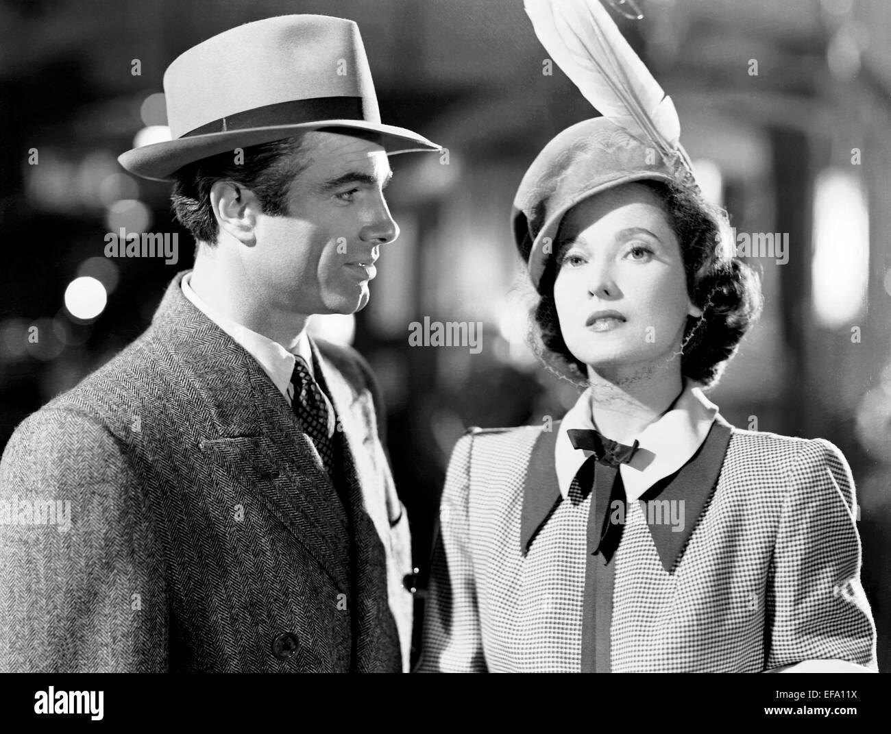 CHARLES KORVIN, MERLE OBERON, BERLIN EXPRESS, 1948 Stock Photo - Alamy