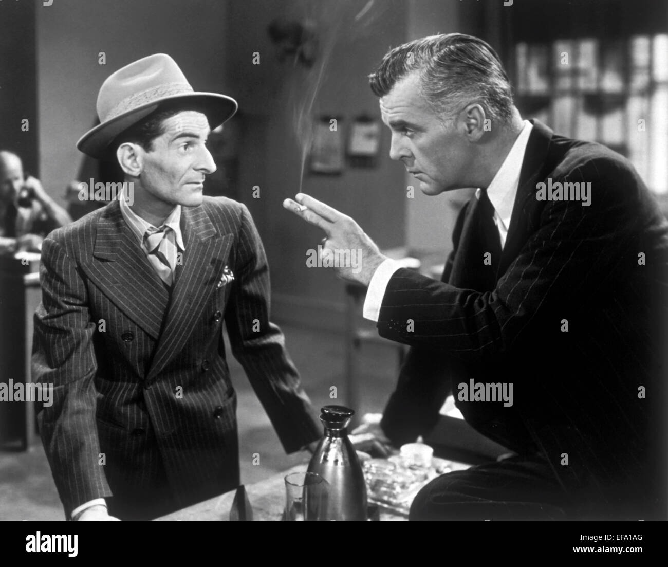 LOU LUBIN, NEIL HAMILTON, WHEN STRANGERS MARRY, 1944 Stock Photo - Alamy