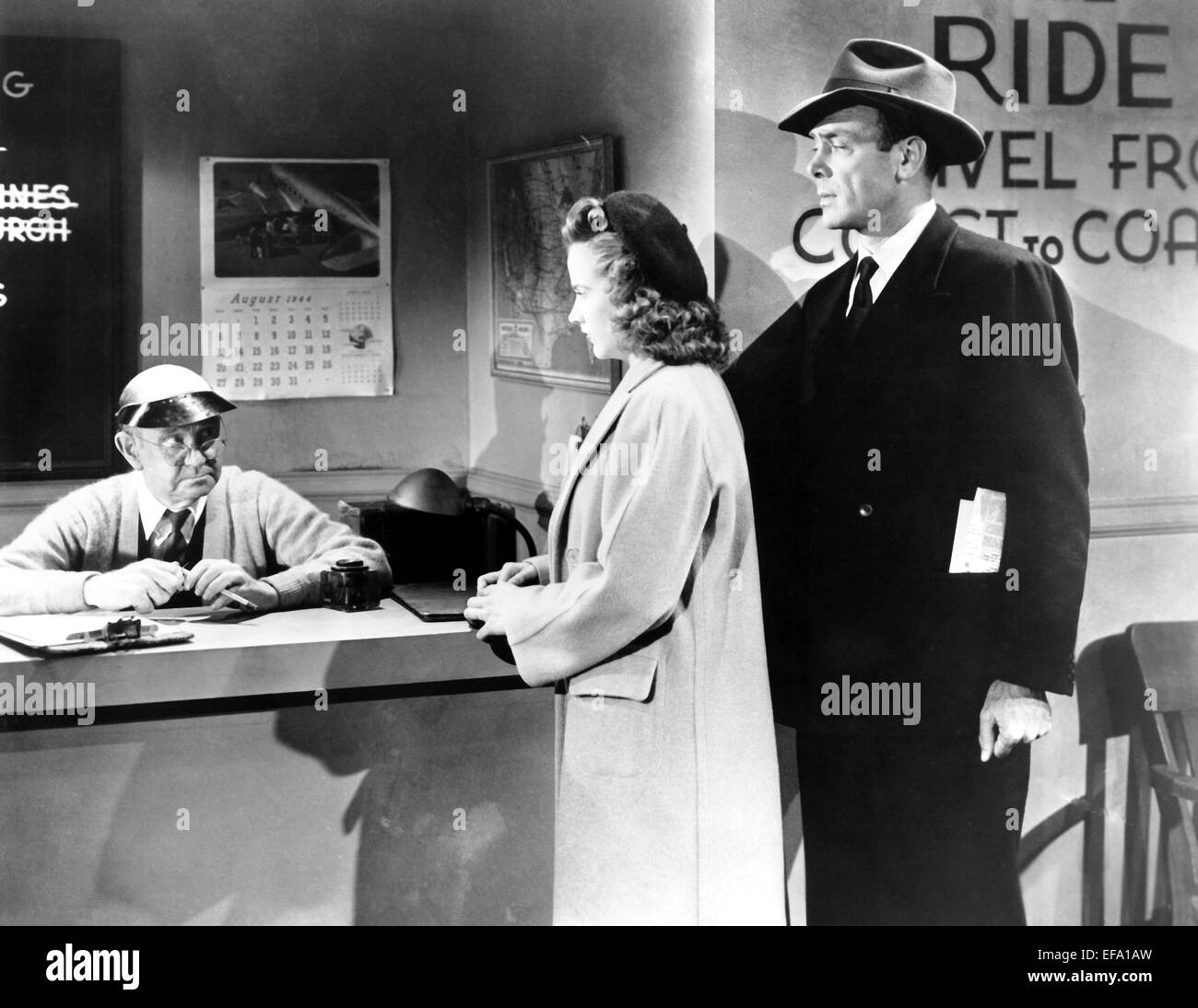 KIM HUNTER, DEAN JAGGER, WHEN STRANGERS MARRY, 1944 Stock Photo - Alamy