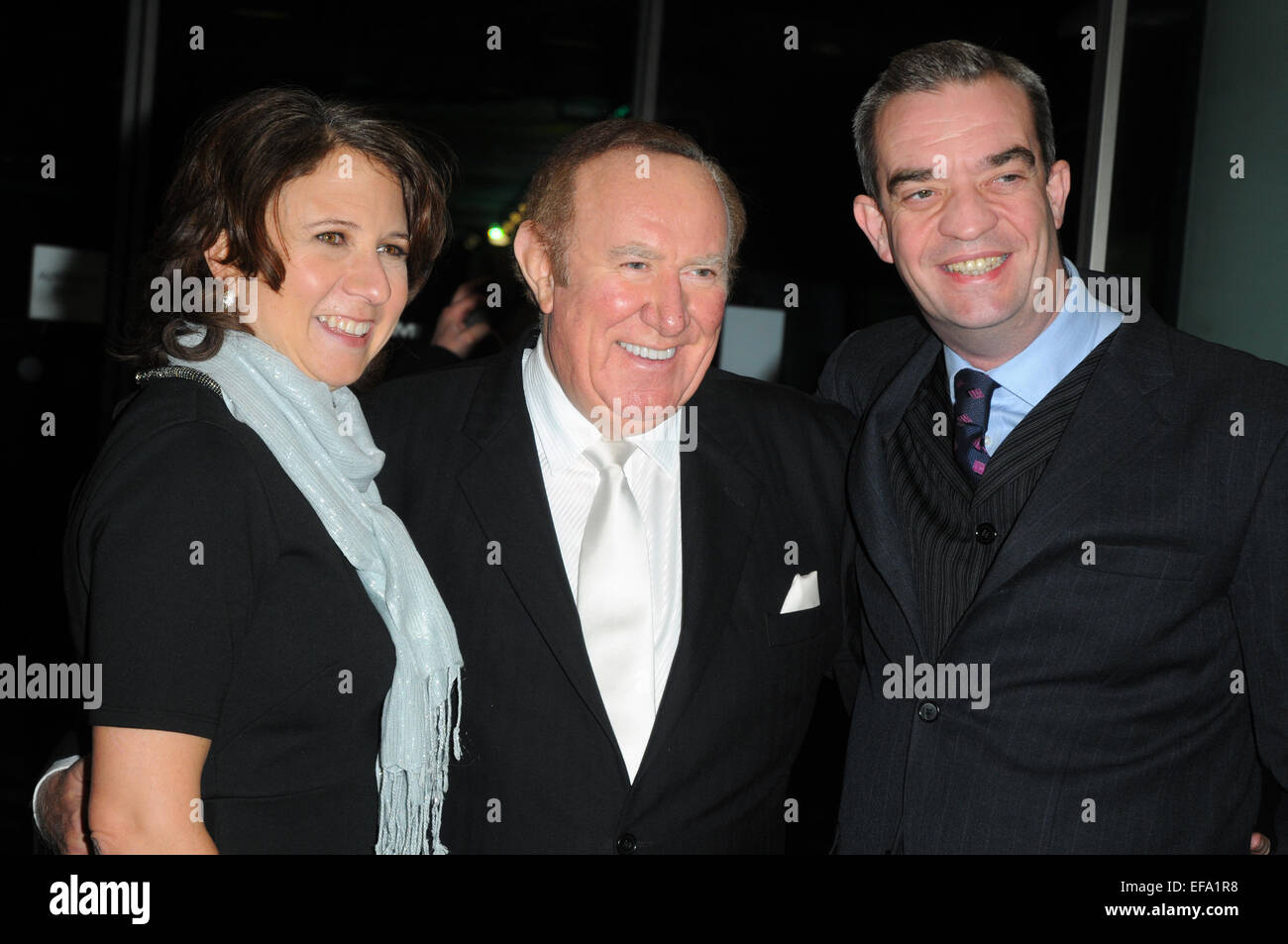 London, UK, 28 January 2015, Jo Coburn Andrew Neil Giles Dilnot, attend ...