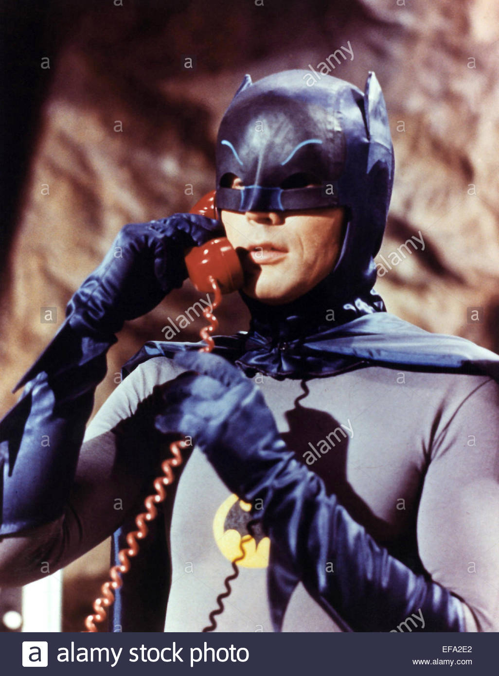 Adam West Batman Costume Stock Photos & Adam West Batman Costume Stock ...