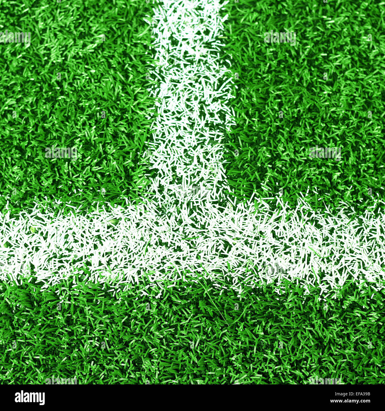 White stripe on green soccer hi-res stock photography and images - Alamy