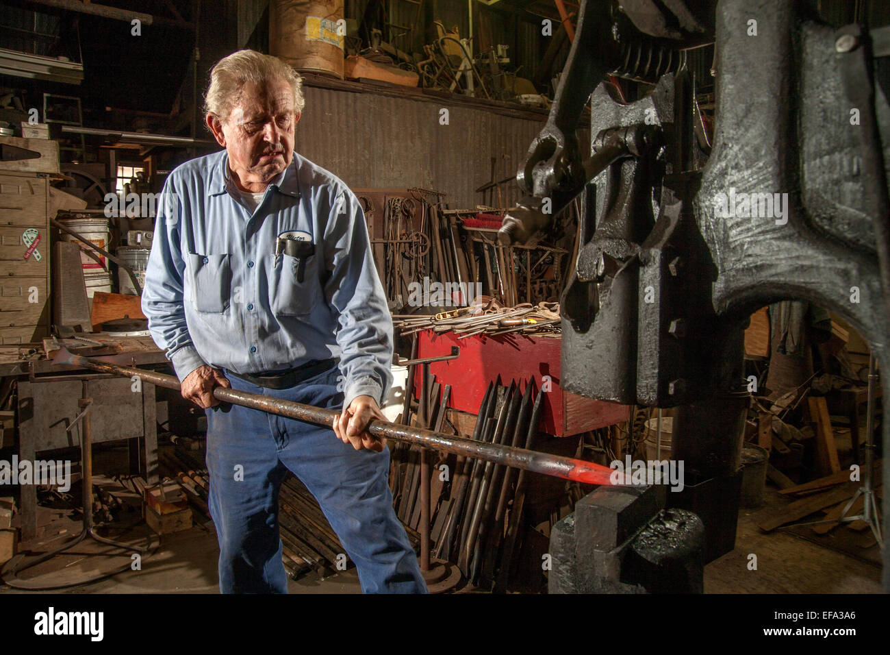 Old blacksmith hi-res stock photography and images - Alamy