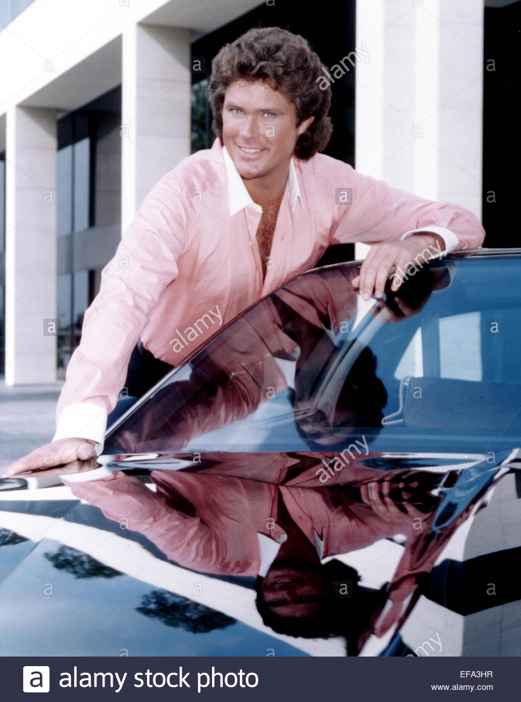 David Hasselhoff As Michael Knight High Resolution Stock Photography ...