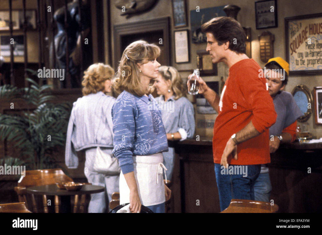 Shelley Long, Ted Danson, Cheers High Resolution Stock Photography and ...