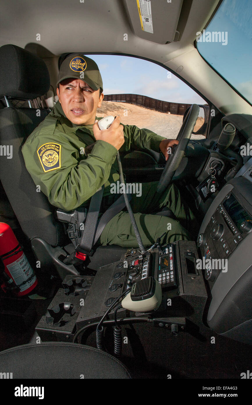 Policing the "Bunker Hill" area of the U.S./Mexico Border near Tijuana ...