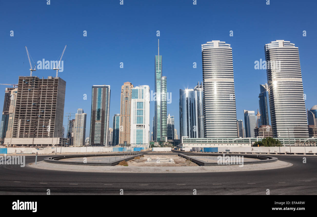 Jumeirah Lakes Towers in Dubai, United Arab Emirates Stock Photo - Alamy