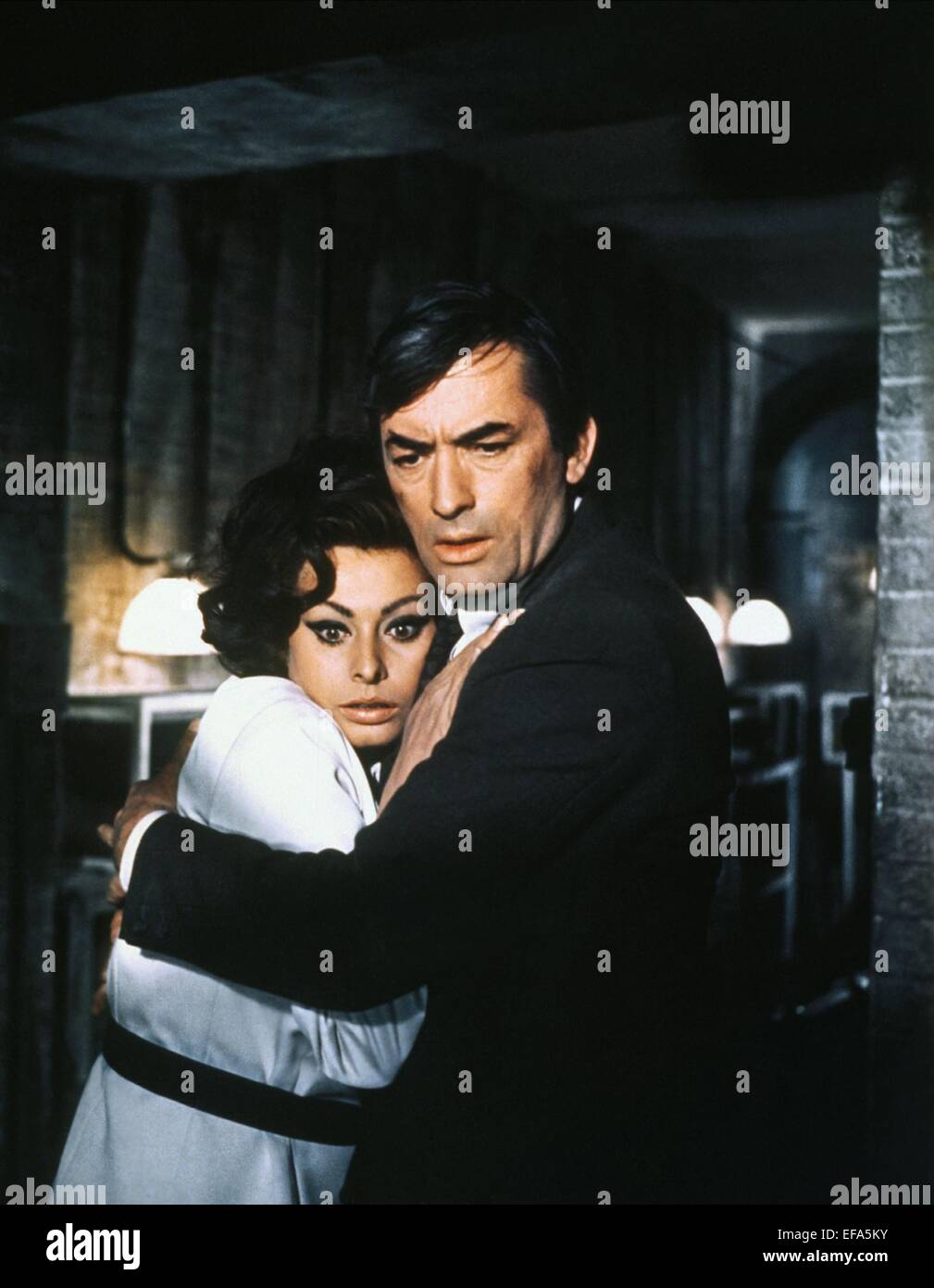 Gregory Peck And Sophia Loren High Resolution Stock Photography and ...